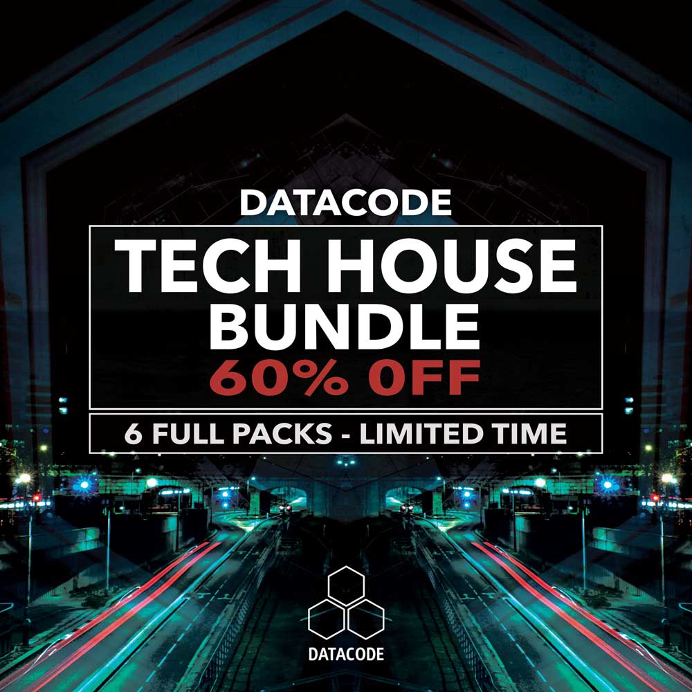 Datacode Tech House Bundle 60% OFF at Loopmasters!
